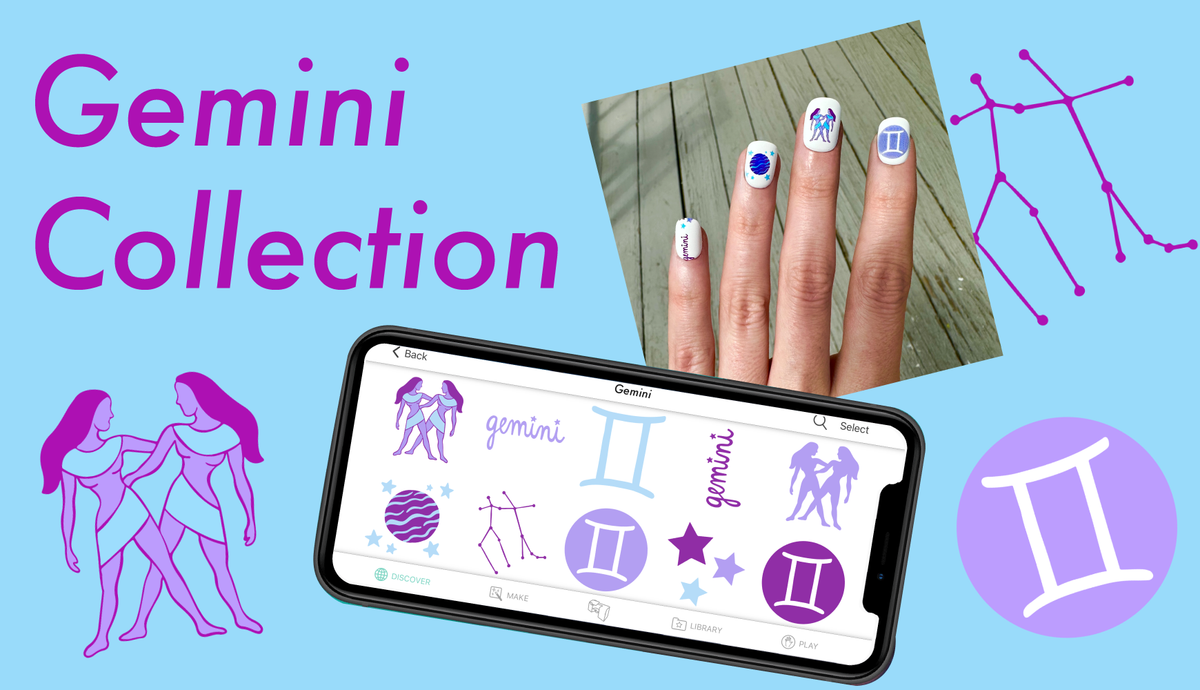 Gemini Collection - Zodiac Nailbot Drop | Preemadonna